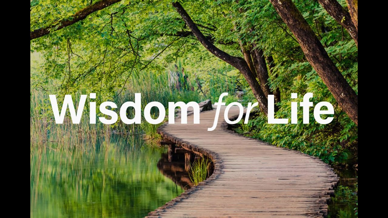 Wisdom for Life: Lesson 3b - YouTube