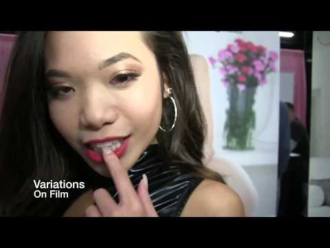 Hot Vina Sky Interview At Exxxotica NJ (18+)