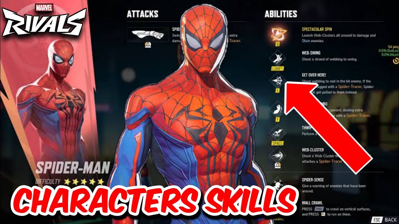 Marvel Rivals Characters Skills Preview & First Look #marvelrivals ...