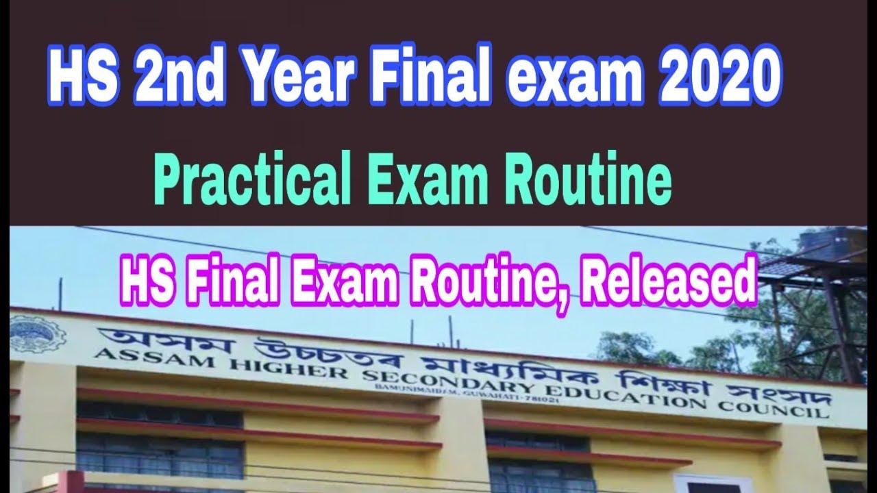HS Final Exam 2020 || Practical Exam Routine || Theory Exam Routine ...