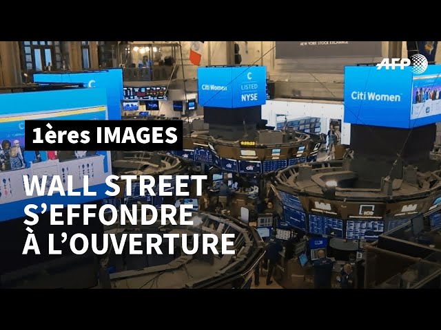 Bourse De Wall Street Wall Street Termine La Semaine Dans Le Rouge