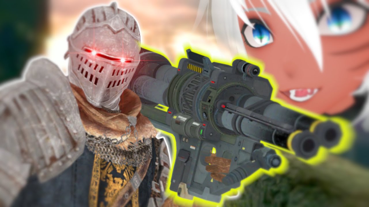 "SOMEBODY PUT HALO GUNS INTO DARK SOULS!" | Dark Souls Halo Mod by ...