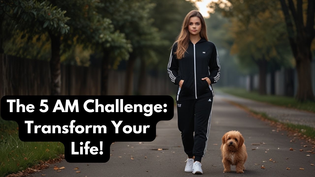 The 5 AM Challenge Transform Your Life! - YouTube