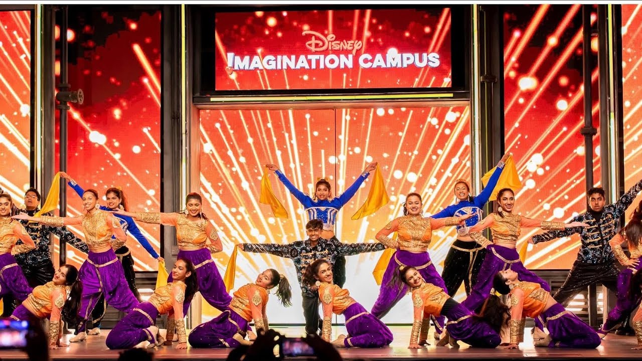 Disneyland 2023 Showcase |ICC Bollywood by Amit & Hiren| Bollywood Act ...