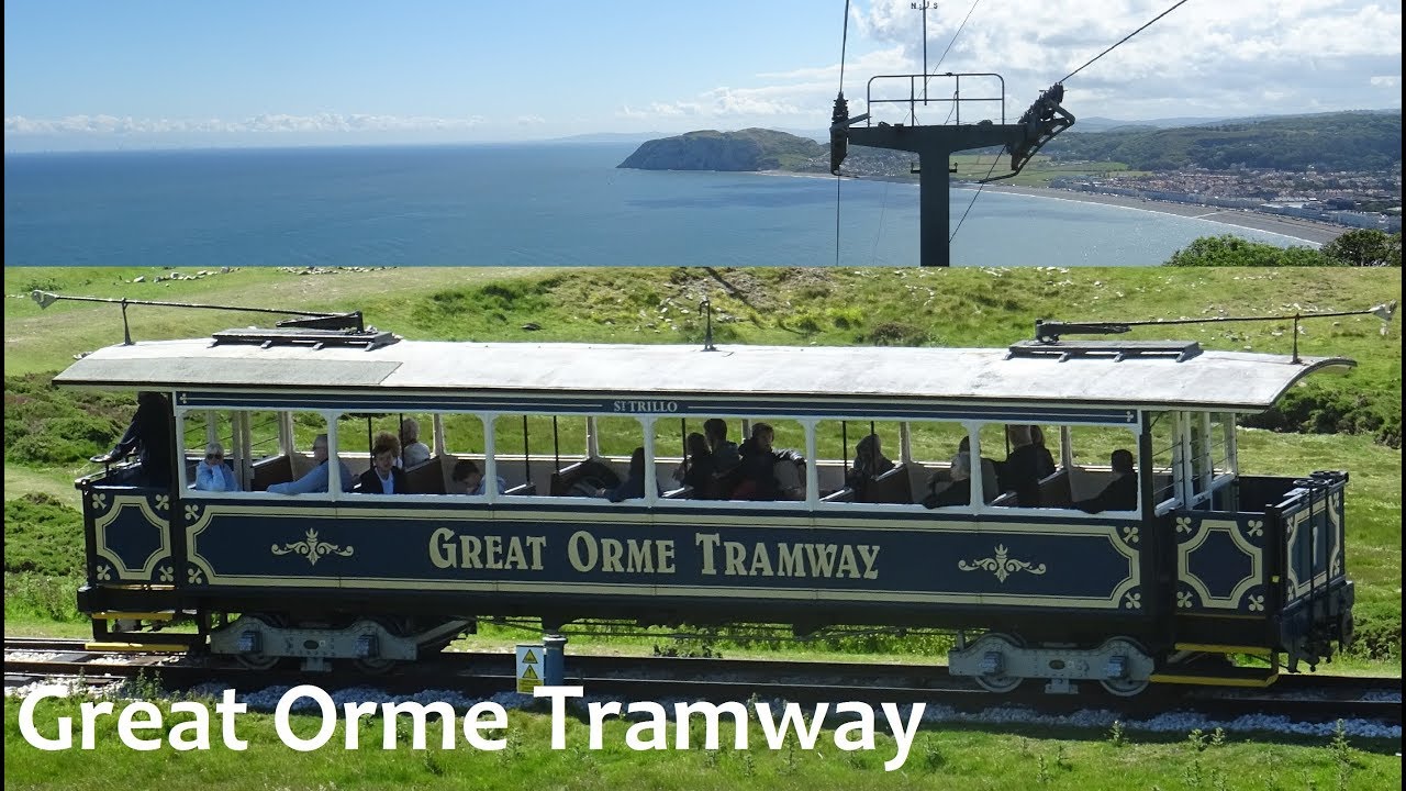 Great Orme Tramway! (& Llandudno Cable Car) - YouTube