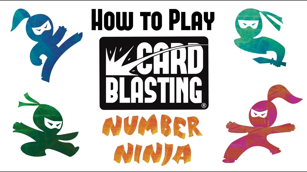Card Blasting Number Ninja - Instruction Video - YouTube