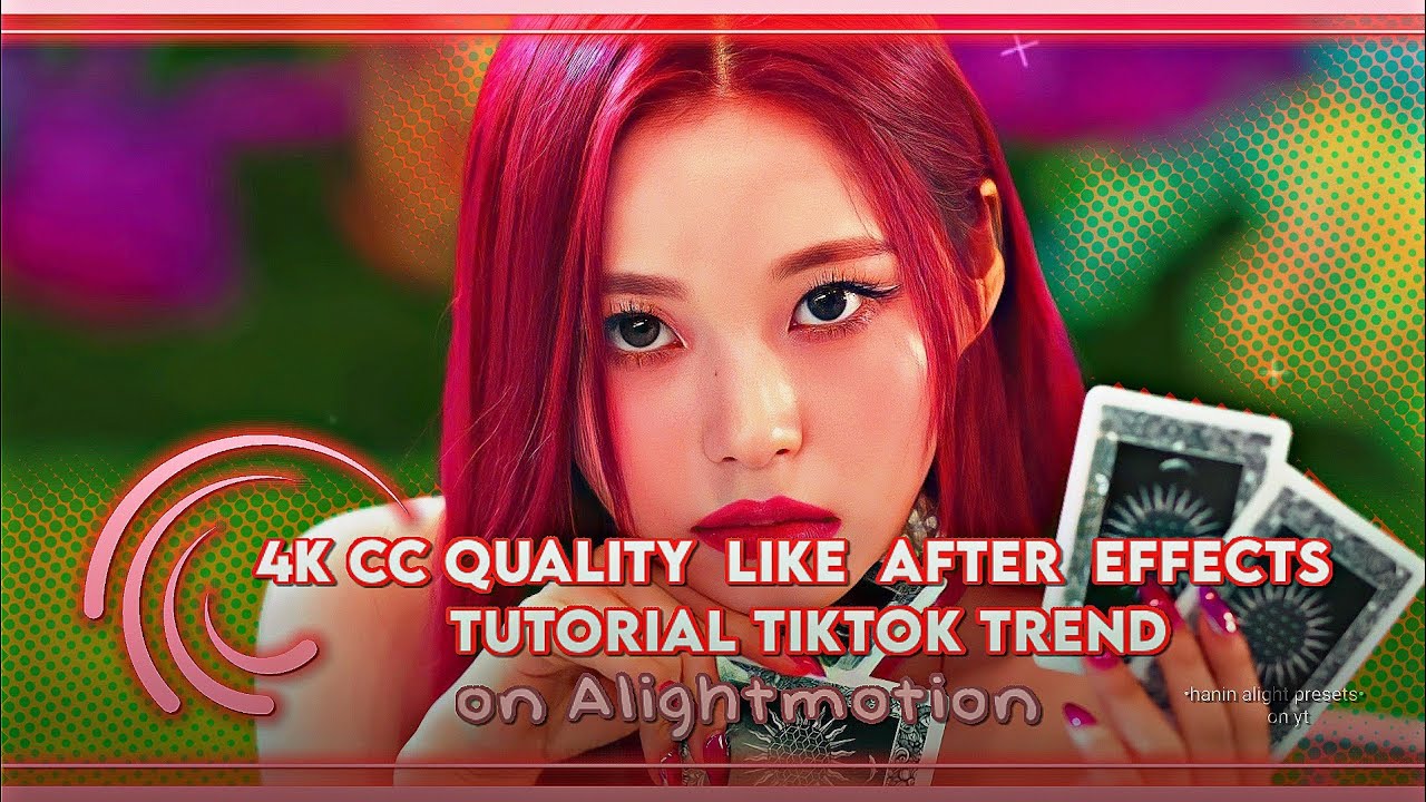 4K CC quality like After effects Tiktok trend on Alightmotion Tutorial | •hanin alight presets ...