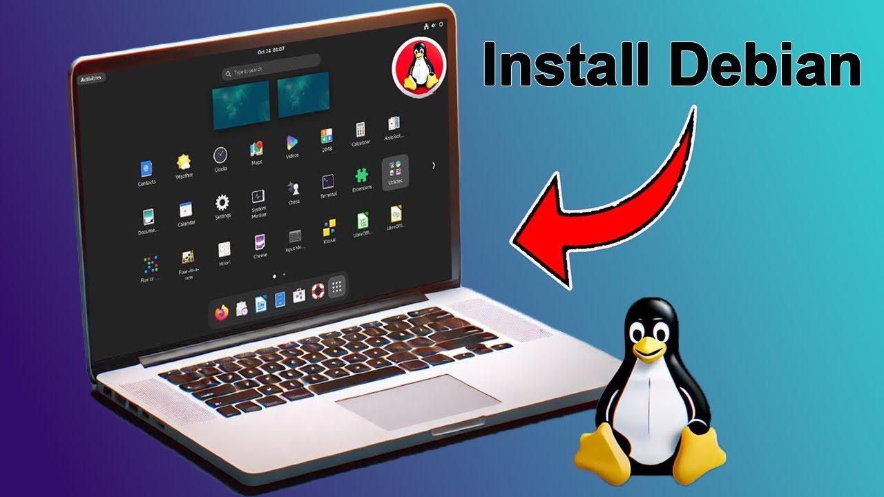 How To Install Debian From USB (Beginner-Friendly Guide!) - YouTube