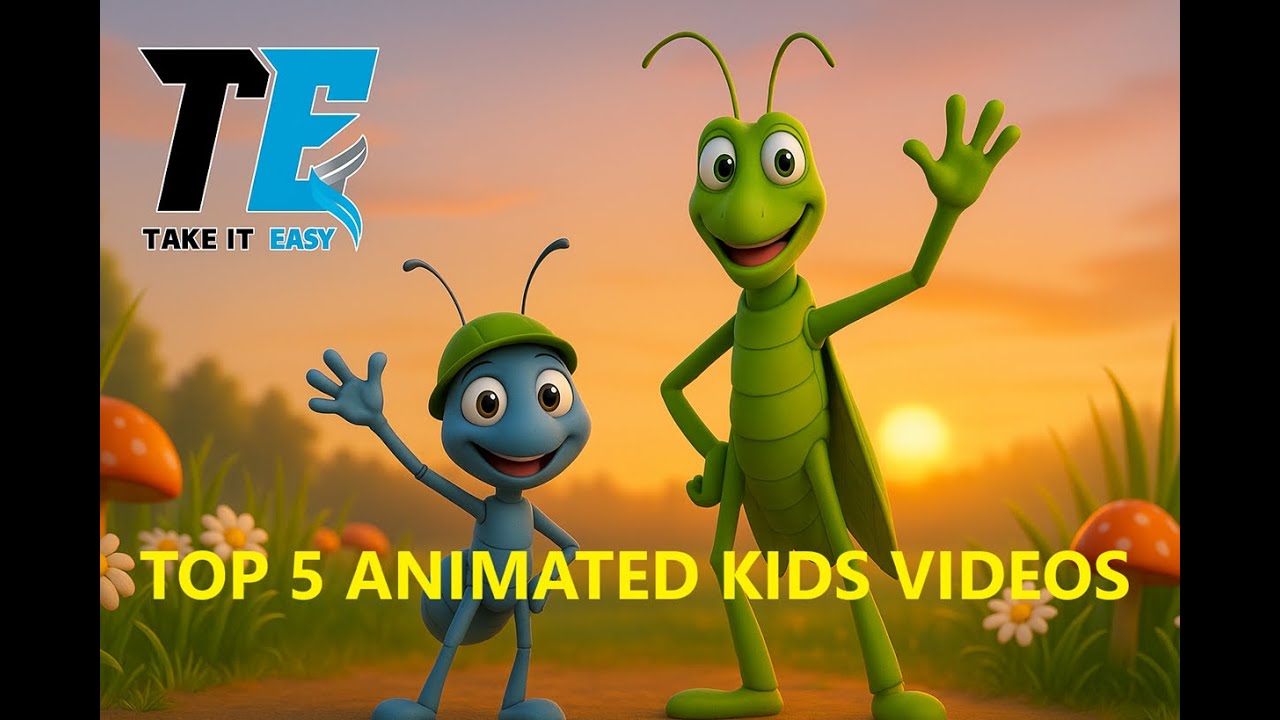 TOP 5 Animated Moral Stories for Kids | 3D Animation | English Stories ...
