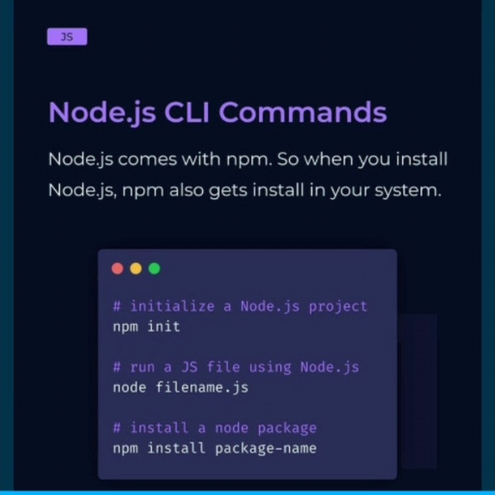 Nodejs Cheatsheet Quick Go Through Nodejs Javascript Frontend