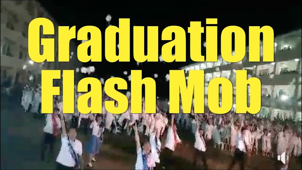 GRADUATION FLASH MOB IN THE PHILIPPINES. - YouTube