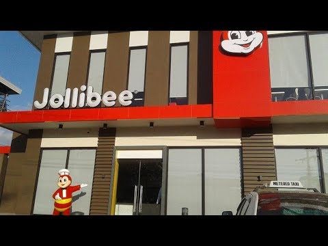 Finally Ate at the New Stand Alone JOLLIBEE Uptown - YouTube