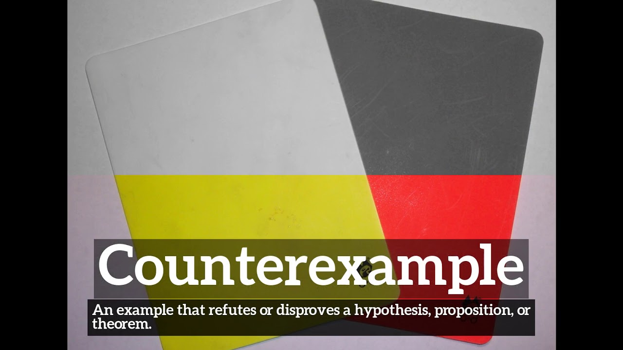 How Does Counterexample Look How To Say Counterexample In English How Does Counterexample Look How To Say Counterexample In English