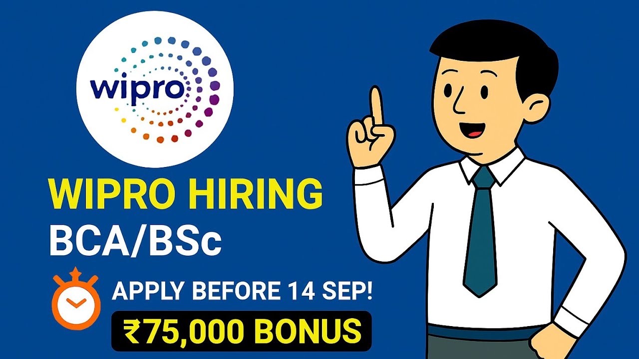 Wipro WILP Hiring Announced | Wipro WILP 2025 | OFF Campus | BCA / BSc ...