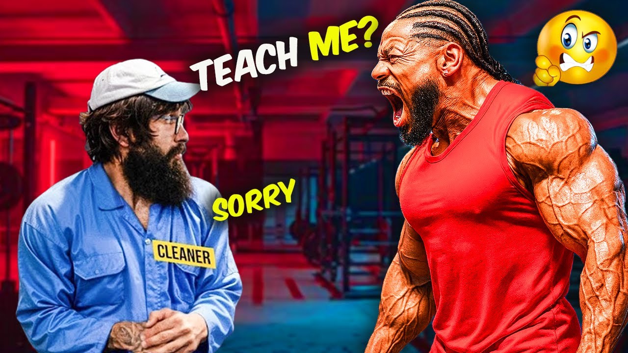 Bodybuilder Mad at Anatoly’s Mop… Then Gets Shocked 😱💪 | Gym Prank ...