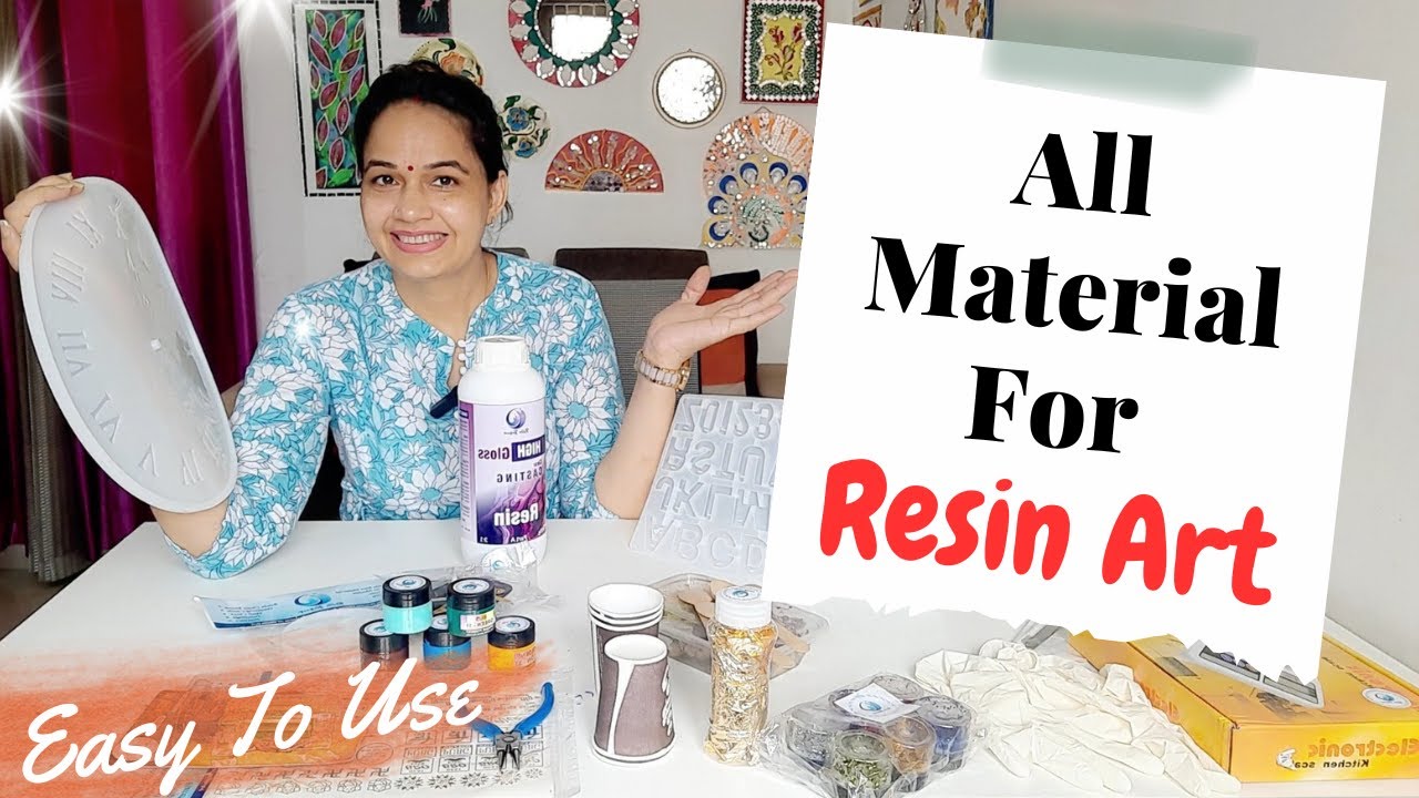 RESIN ART करना हुआ एकदम आसान / Full Tutorial For Resin Art Material ...