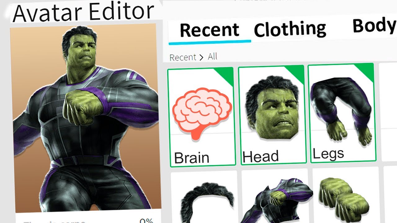 MAKING SMART HULK A ROBLOX ACCOUNT!! - YouTube