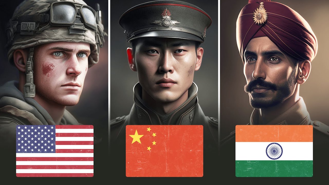 How Many Soldiers Are There Around The World? | Ranking Of Countries By ...