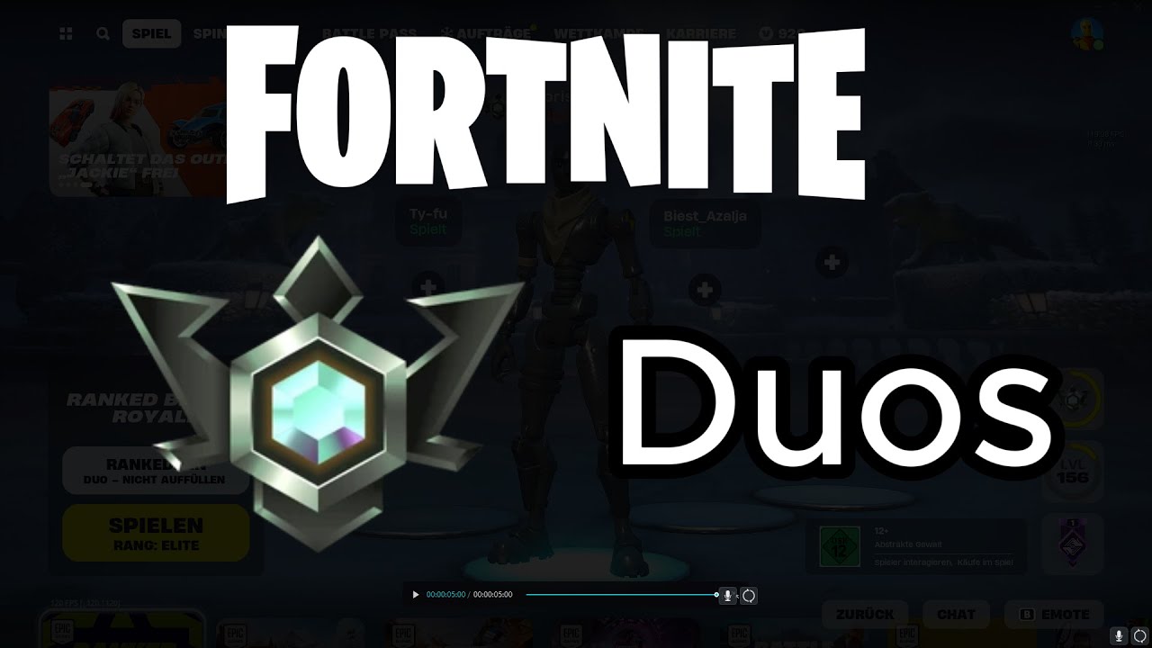 Elite Rank Gameplay (Duos) - YouTube