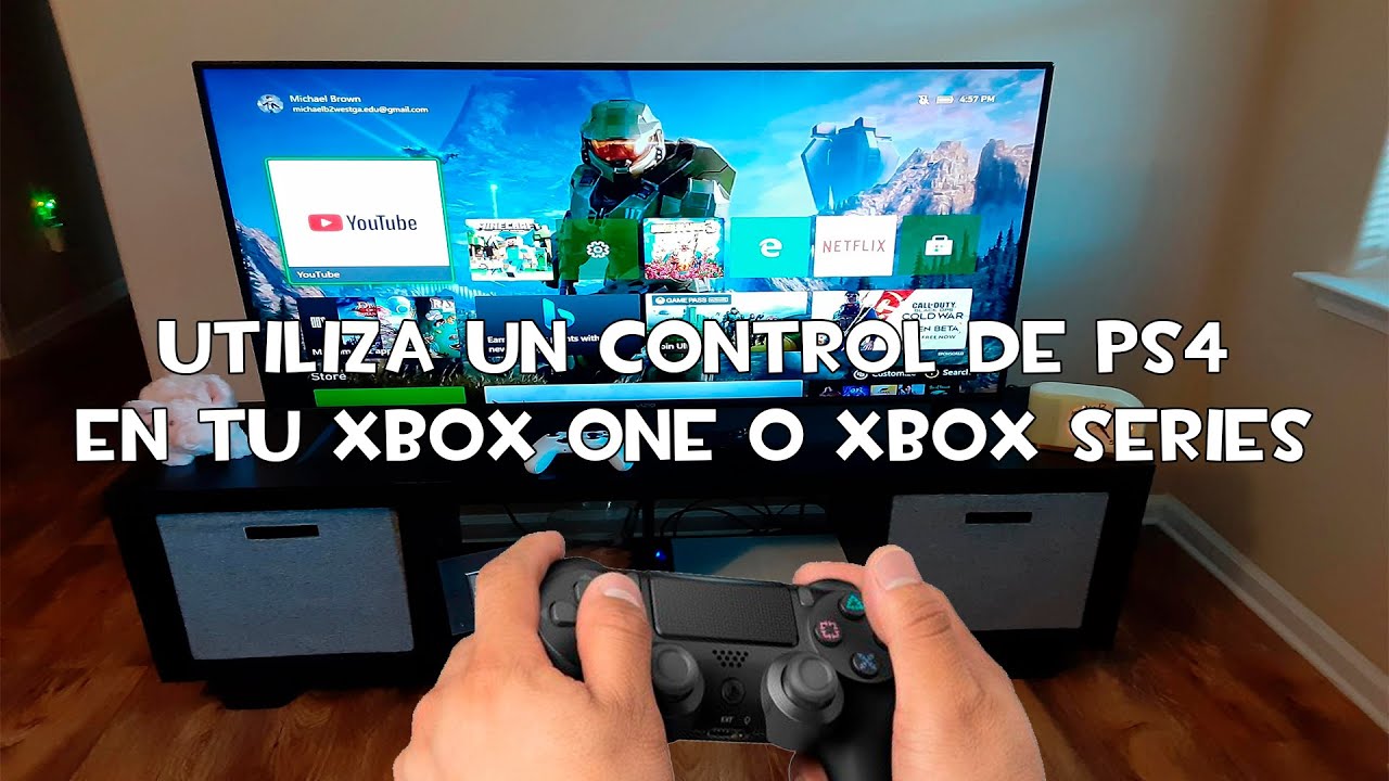 Como usar un control de PS4 en xbox One o Xbox Series - YouTube