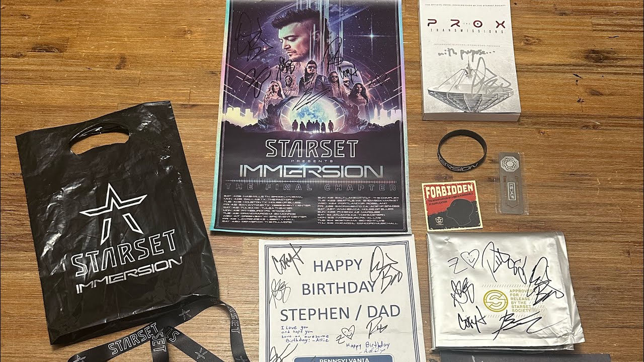 Excerpts from @starsetonline Immersions Tour Live on the rail Stage AE ...