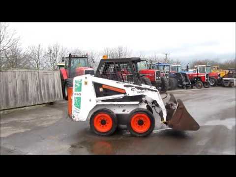 BOBCAT 645 - YouTube