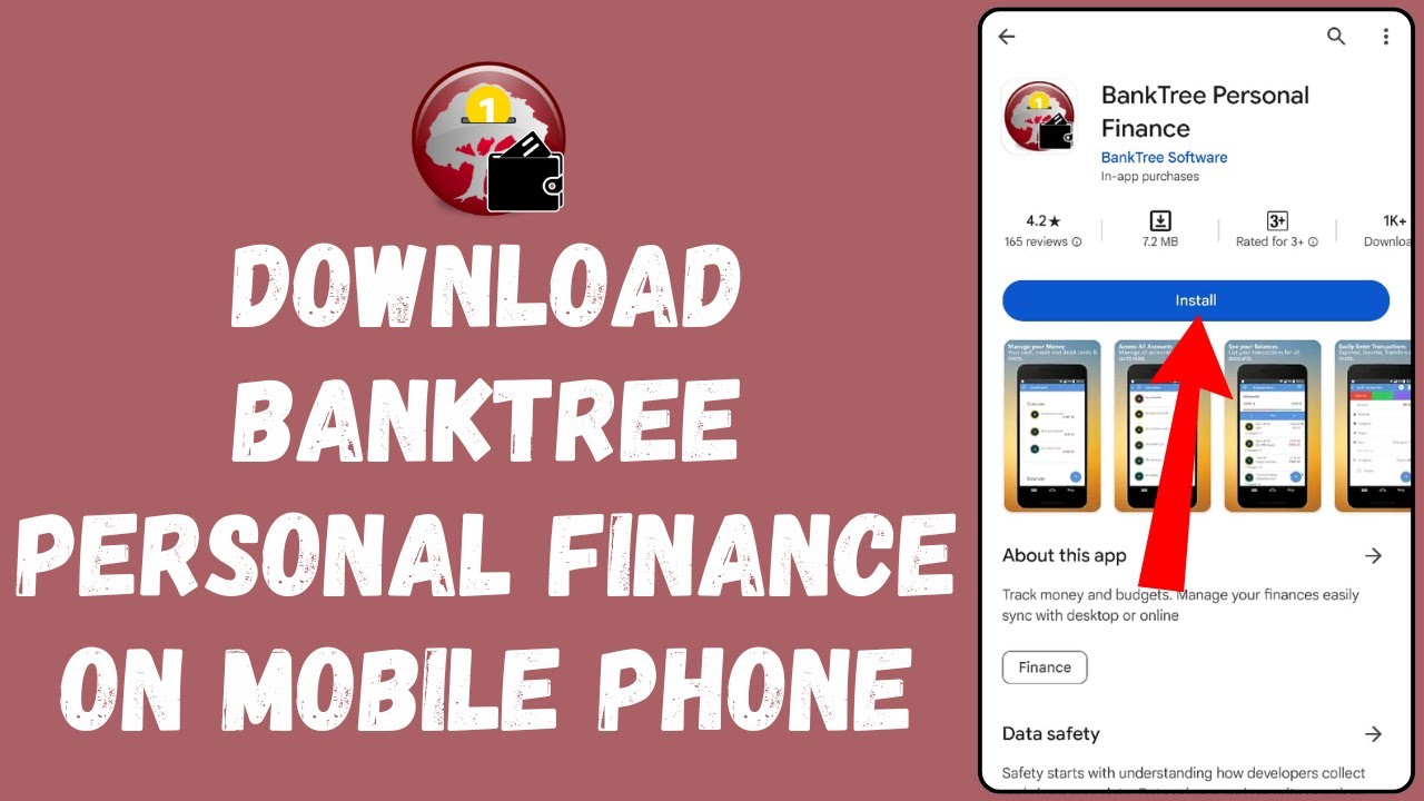 How to Download BankTree Personal Finance App on Mobile Device - YouTube