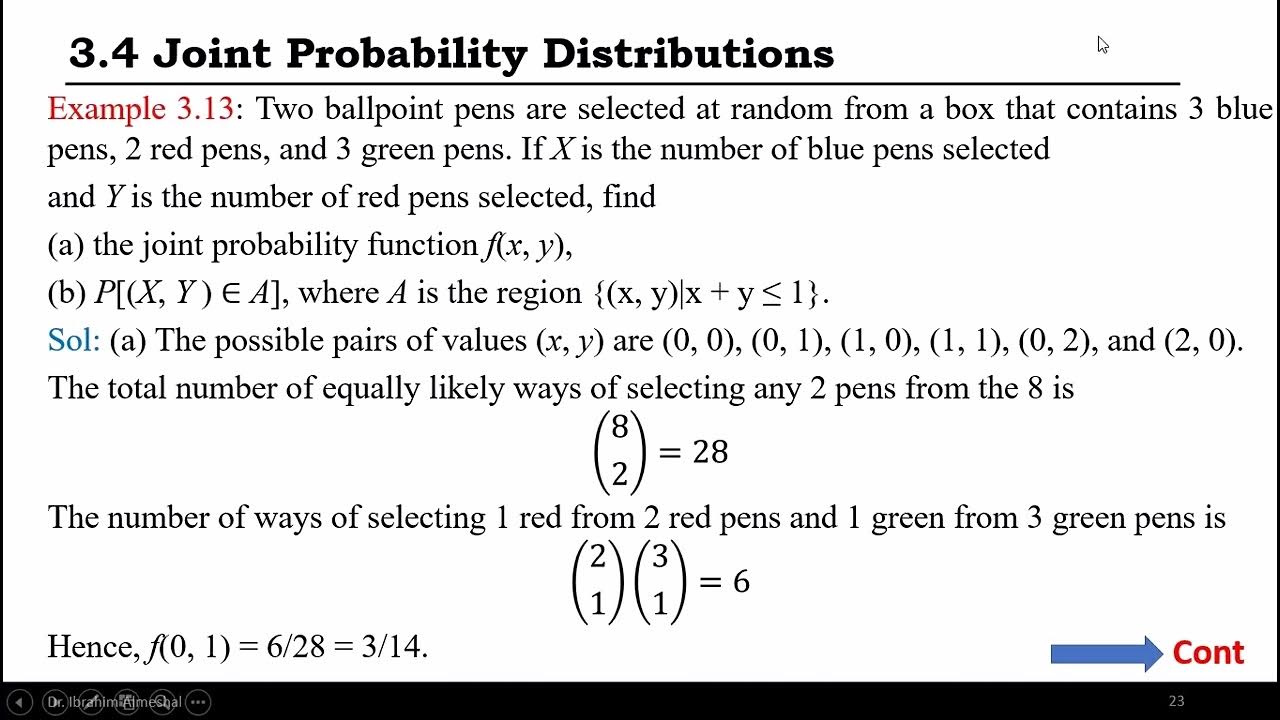 Chapter 3-Part2: Random Variables & Probability Distributions - YouTube
