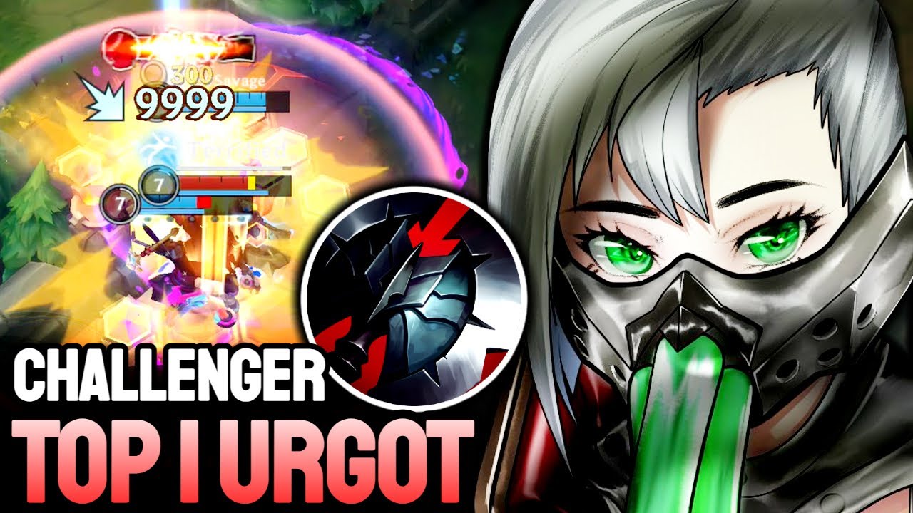 WILD RIFT URGOT - TOP 1 URGOT GAMEPLAY - CHALLENGER RANKED - YouTube