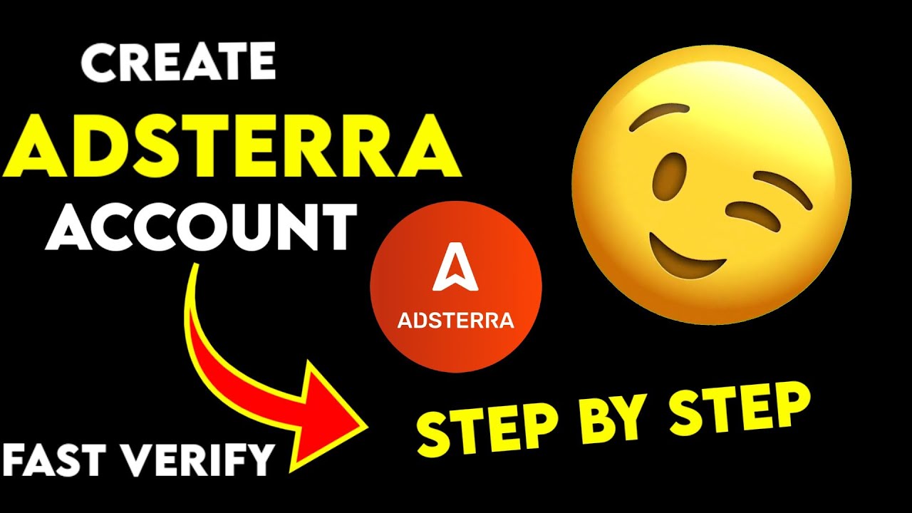 How To Create Adsterra Account 2023 | Fast Verify | Step By Step . Mehtab Hussain - YouTube