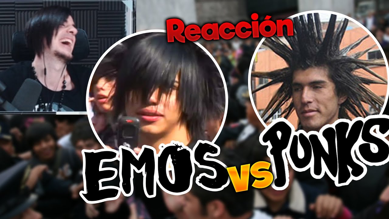 Kalathras reacciona al vídeo Emos vs Punketos - YouTube