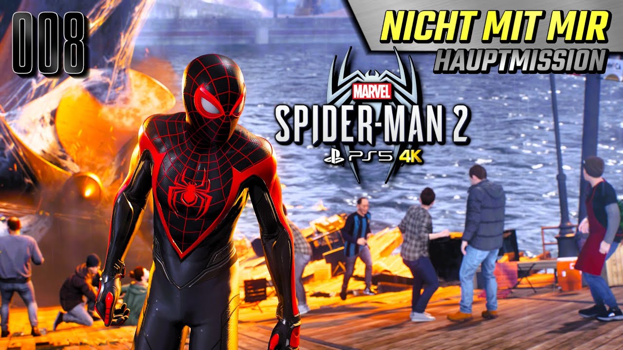 Marvel's Spider-Man 2 [08] • Nicht mit mir • Hauptmission - YouTube