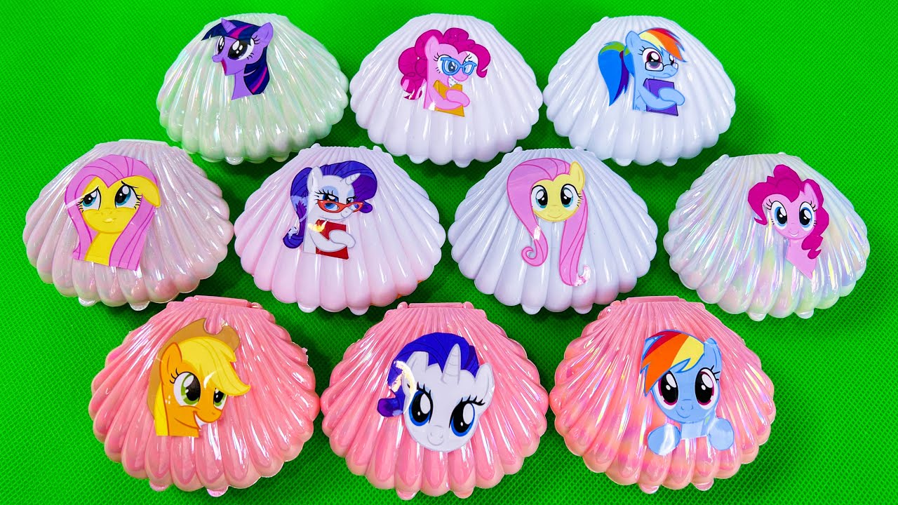 Looking For My Little Pony Slime With Seashell Coloring! Rainbow Dash ...