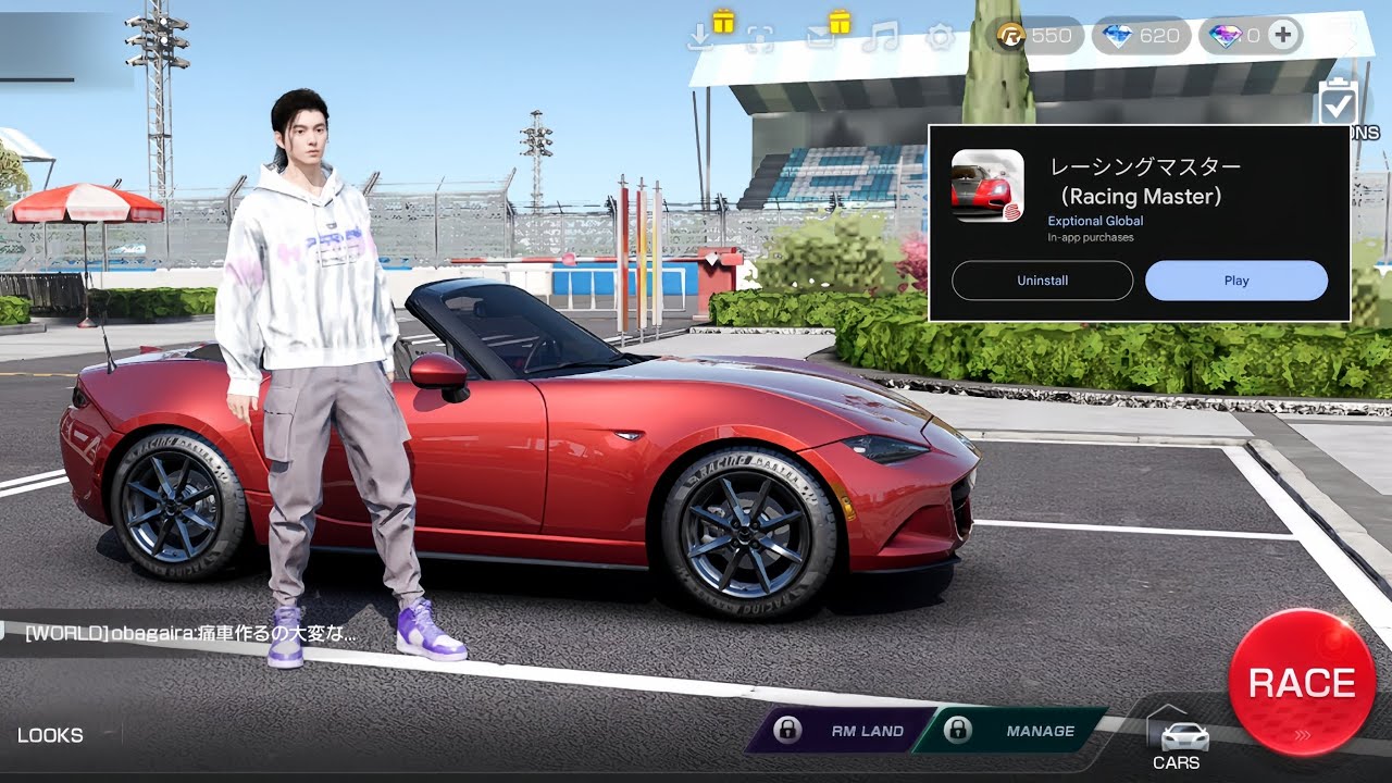 RACING MASTER || NEW BETA HOW TO DOWNLOAD AND GAMEPLAY ENGLISH VERSION ...