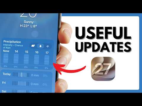 MAJOR Updates to the Weather App in iOS 27