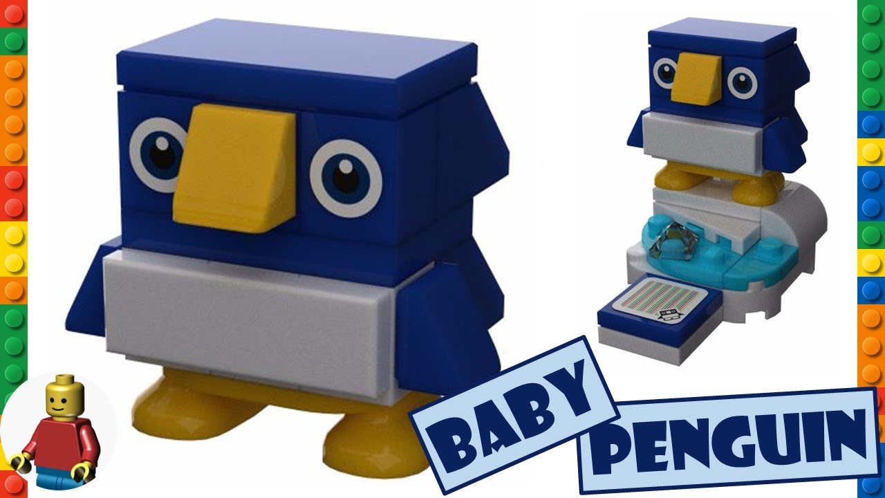 Lego Baby Penguin 3D Lego Super Mario Character Build - 71402 - YouTube