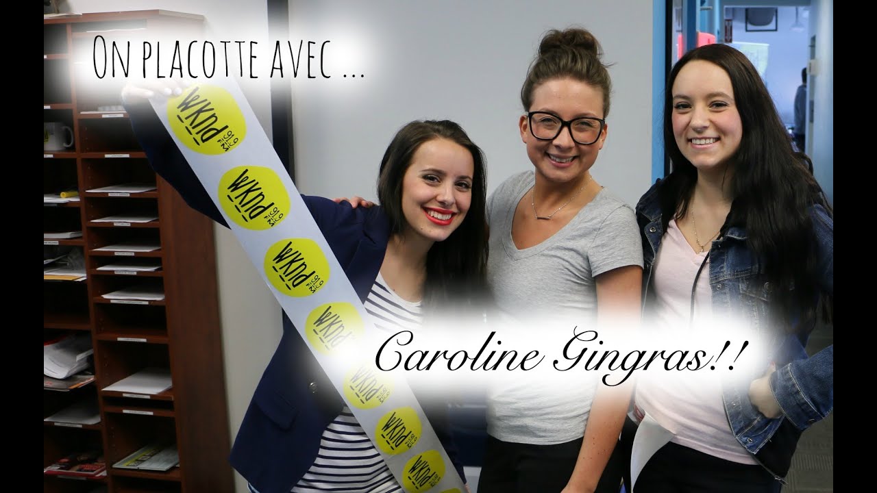 Entrevue avec Caroline Gingras - YouTube