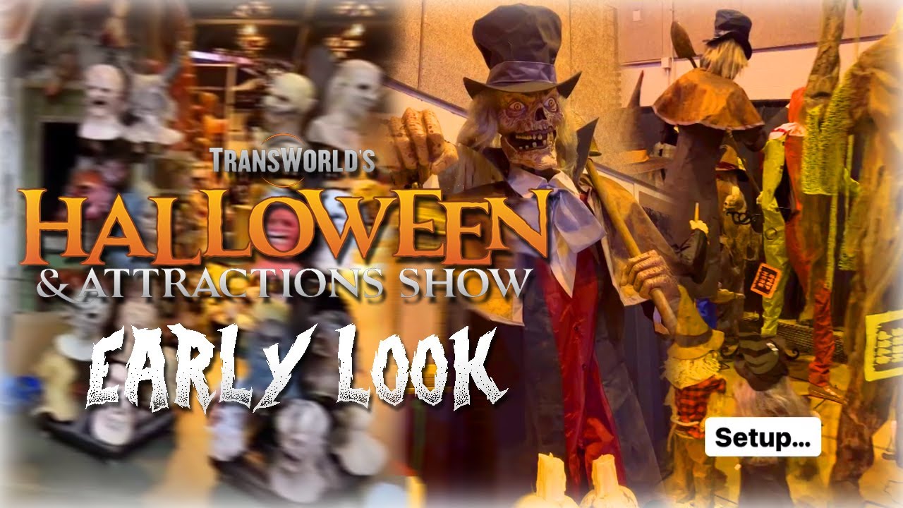 TRANSWORLD 2022: Early Inside Footage PREVIEW | Morris Costumes Booth ...