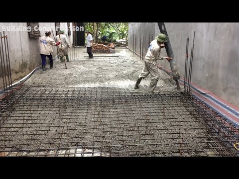 How To Pour Concrete Foundation For The House - Build A New Foundation ...
