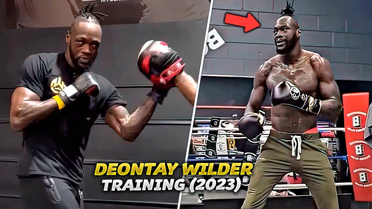 Deontay Wilder training for next fight. Crazy Power! HIGHLIGHTS HD ...