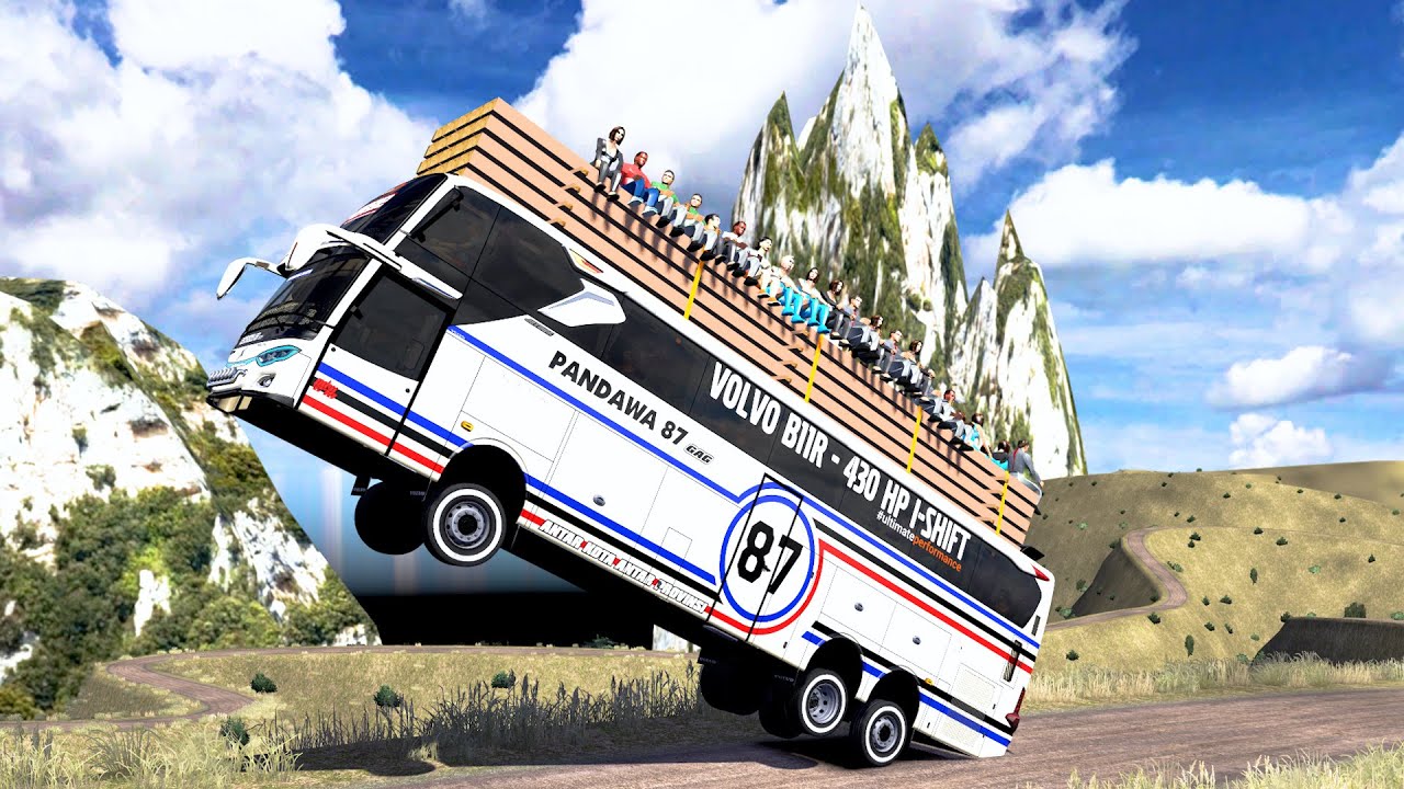Amazing Bus Driver Skills! On The Most Dangerous Roads In The World ...
