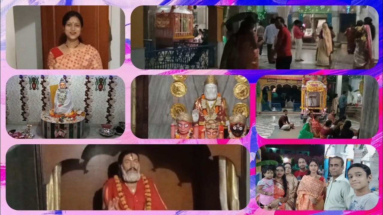 bengali vlogs# Banerjee paribar Ruby# Rother din jogonnath dorshon ...