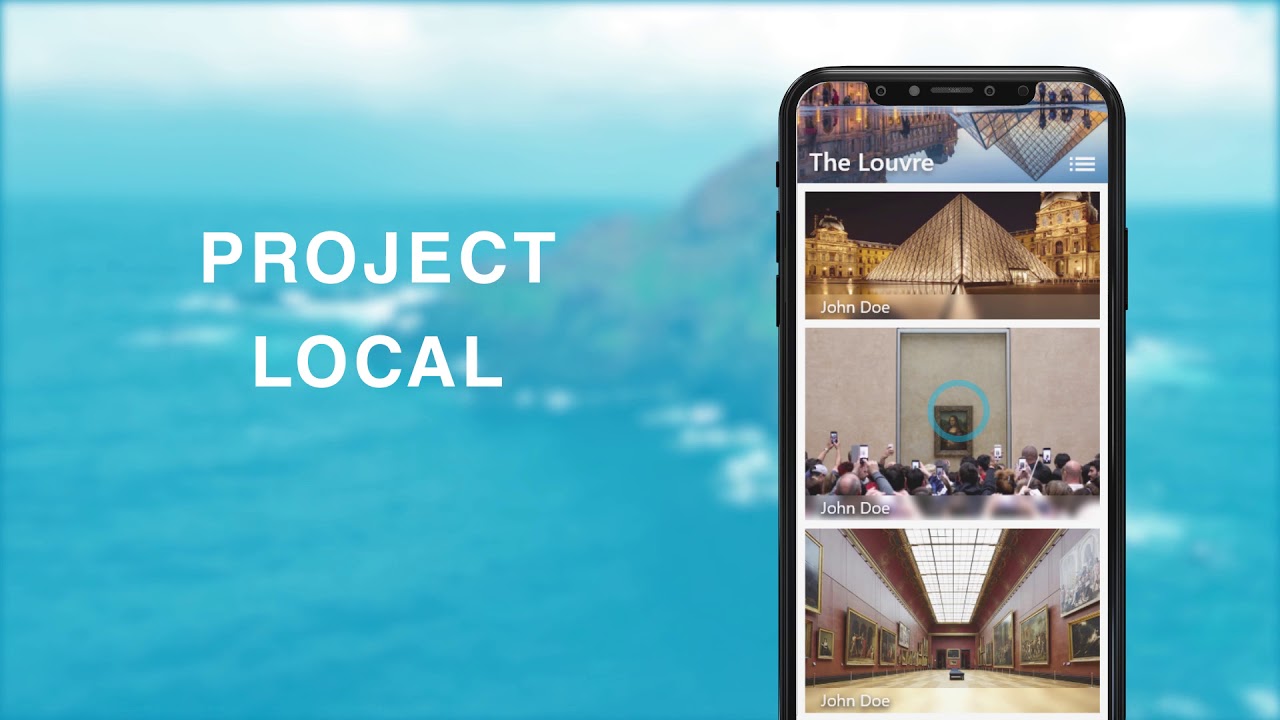 Project Local | A Location Based Social Media App - YouTube