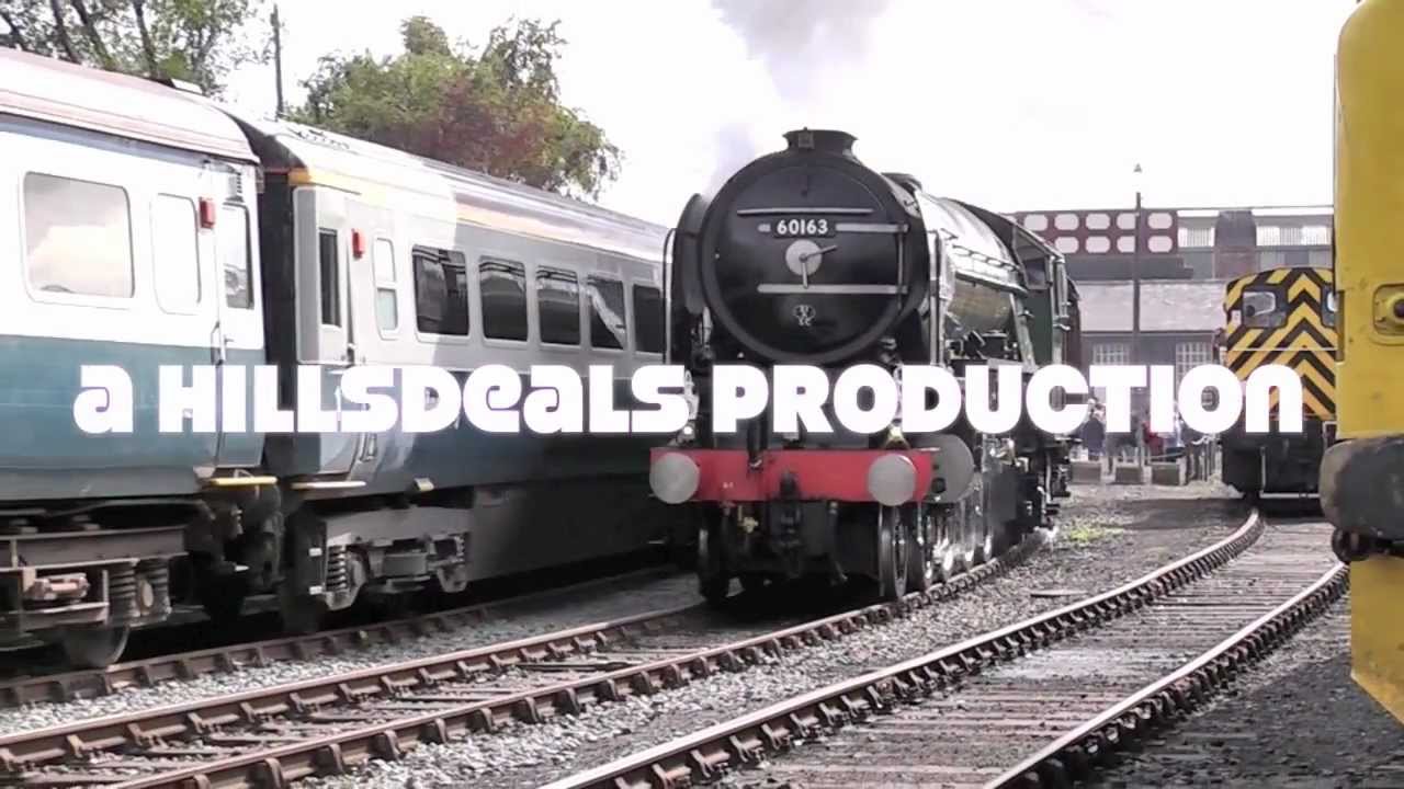 60163 Tornado & 60019 Bittern - LNER A4 Chime Whistle in Action - HD ...