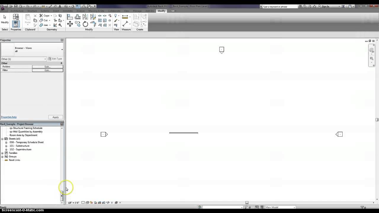 Standard Revit Templete vs Revit Furniture Template - YouTube
