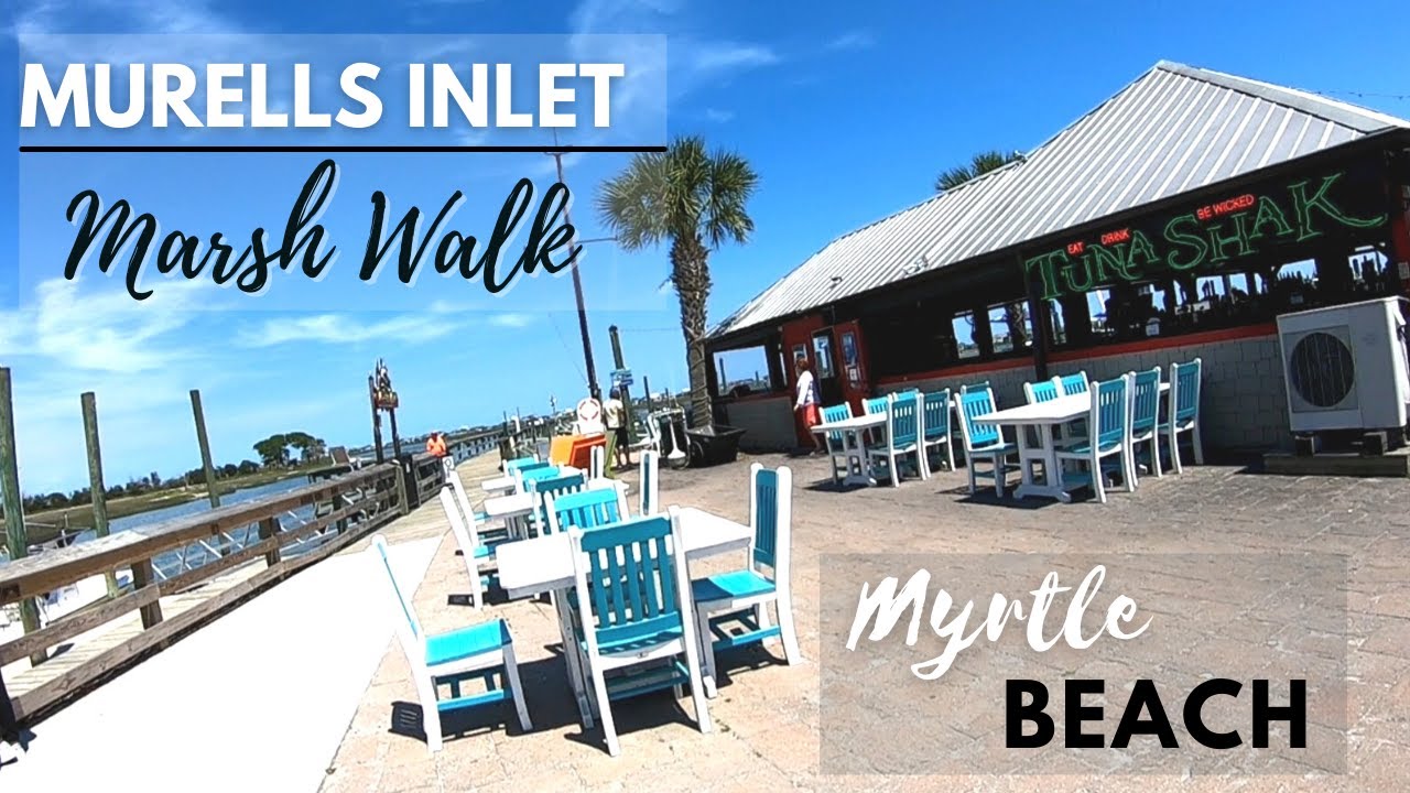 Marsh Walk at Murrels Inlet / Walking Tour / South Carolina - YouTube