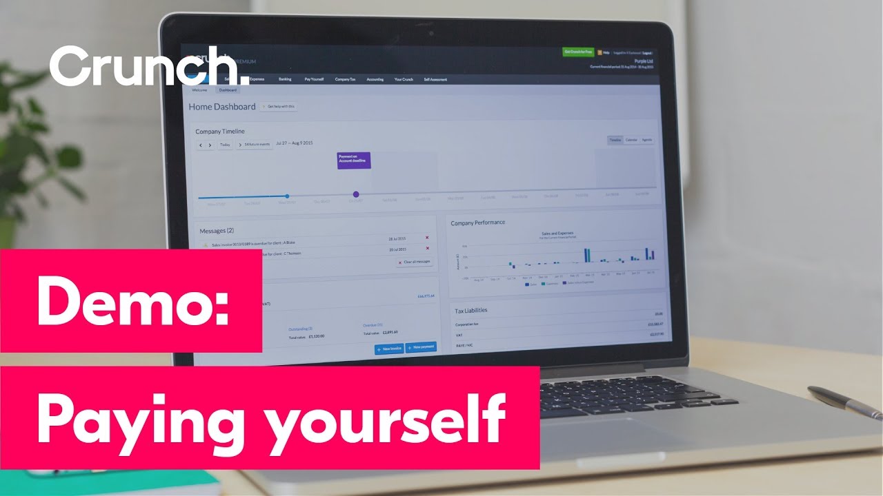 How To Pay Yourself In Crunch | Crunch - YouTube