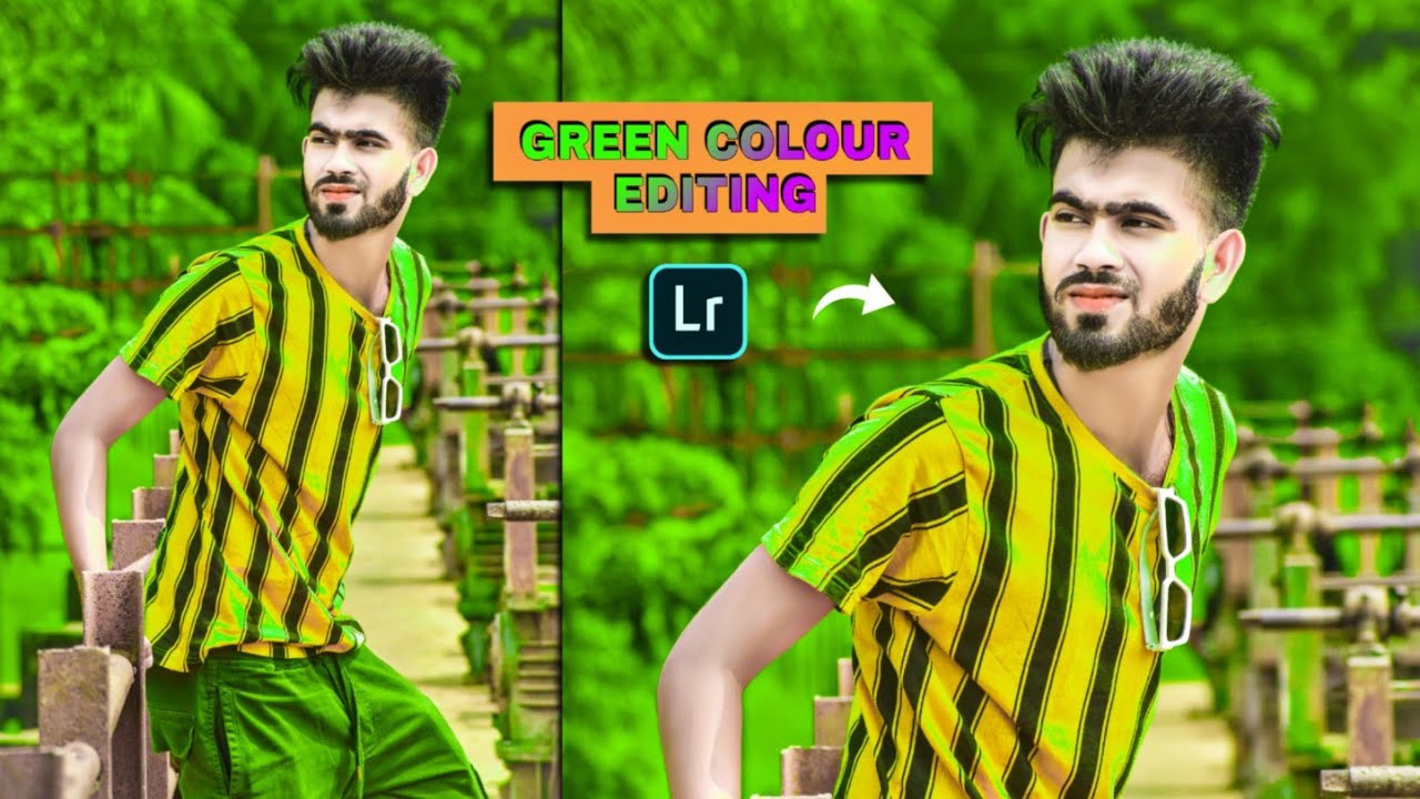 Lightroom green colour top editing||Lightroom viral editing 2021 - YouTube
