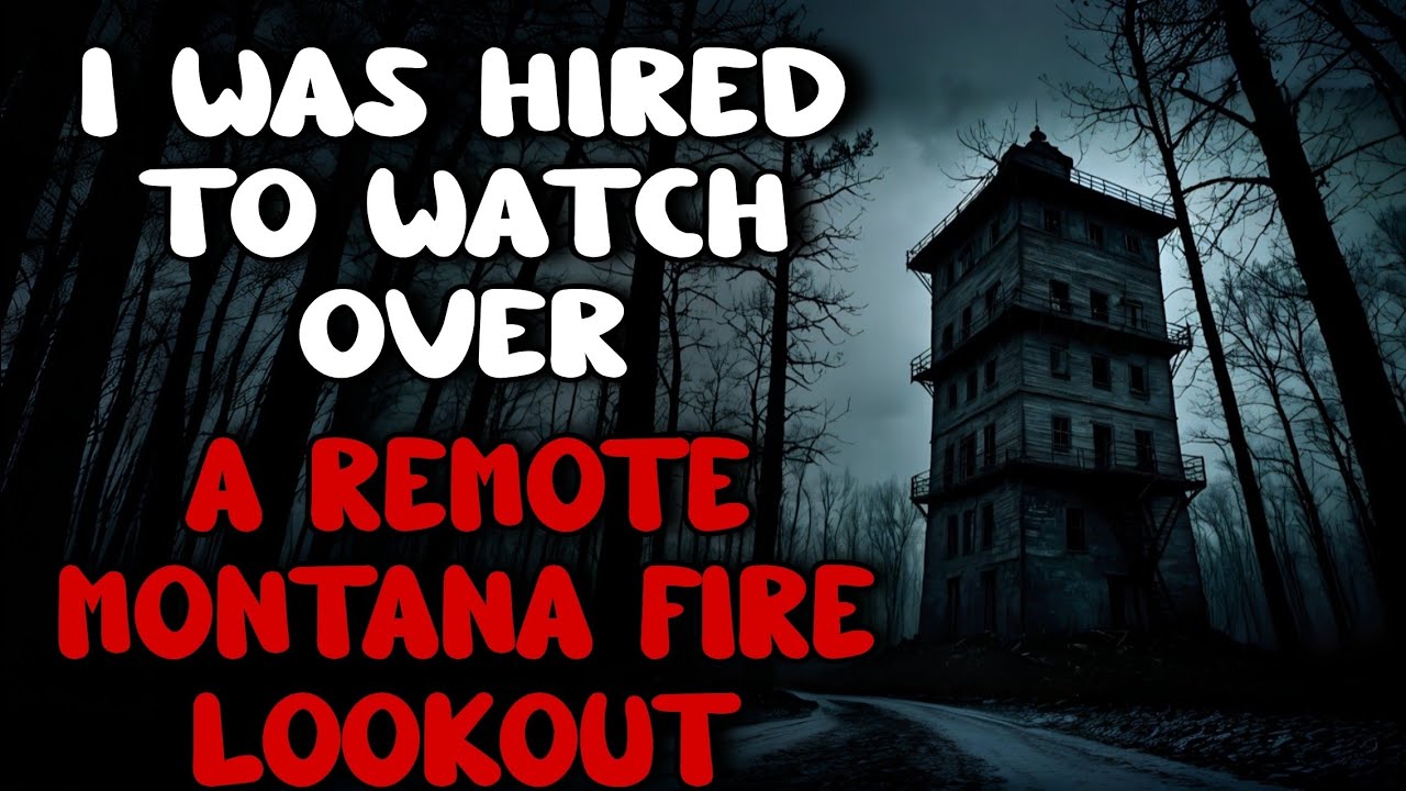 I Was Hired to Watch Over a Remote Montana Fire Lookout - YouTube