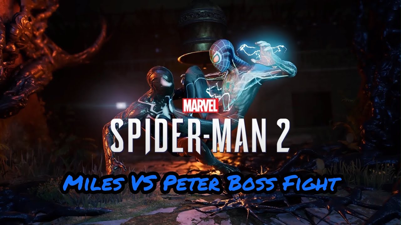 Marvel Spider-Man 2 - Miles VS Peter Boss Fight - YouTube